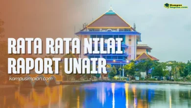 Rata Rata Nilai Raport SNBP Masuk UGM 2025 - 2026