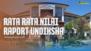 Rata Rata Nilai Raport SNBP Masuk UPN Jatim 2024 - 2025