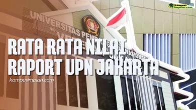 Rata Rata Nilai Raport SNBP Masuk ITB 2025 - 2026