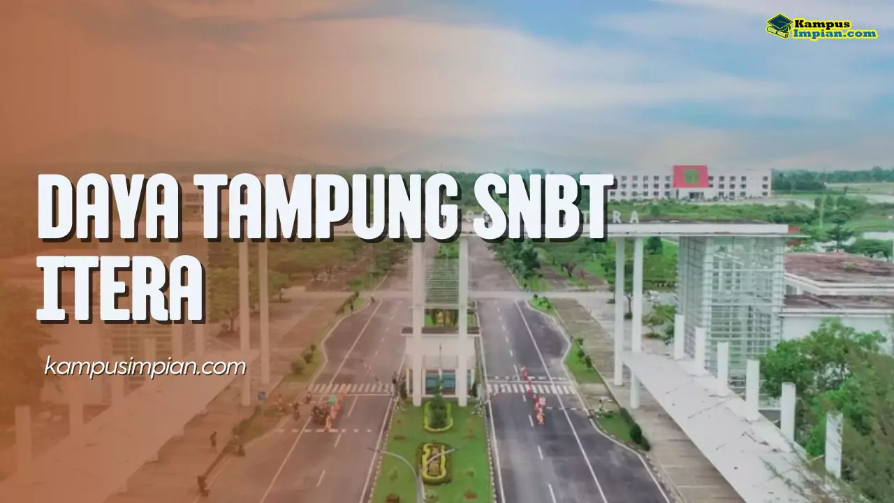 Daya Tampung SNBT ITERA dan Peminatnya 2025 - 2026