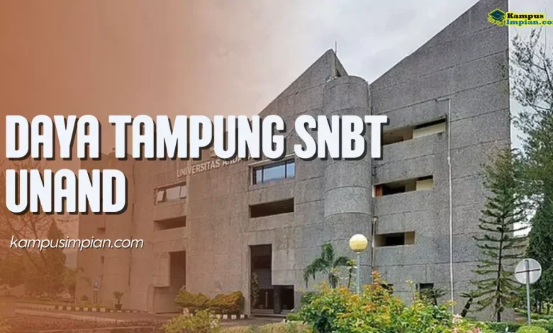 Daya Tampung SNBT UNAND dan Peminatnya 2025 - 2026