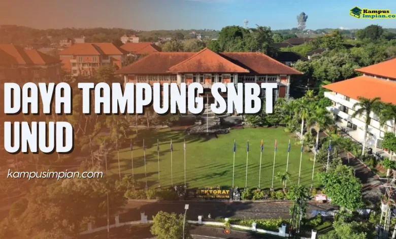 Daya Tampung SNBT UNUD dan Peminatnya 2025 - 2026