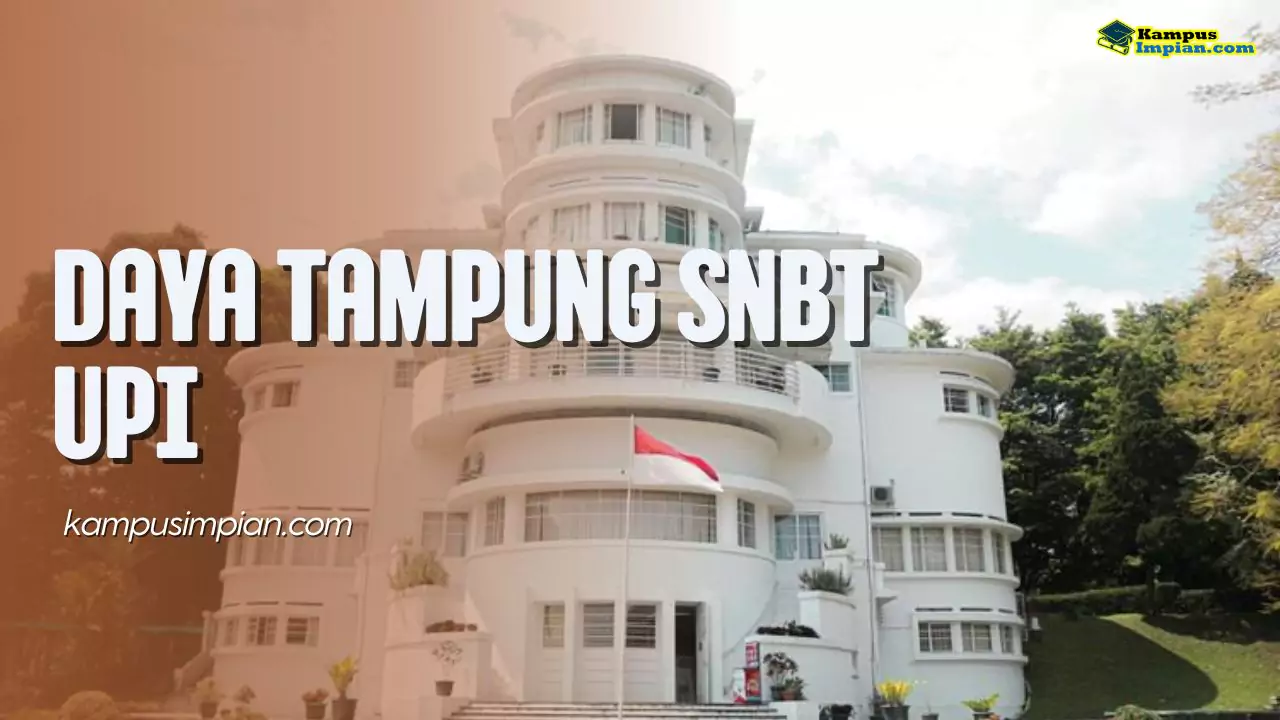 Daya Tampung SNBT UPI dan Peminatnya 2025 - 2026