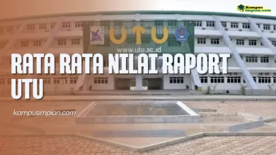 Rata Rata Nilai Raport SNBP Masuk ITB 2025 - 2026