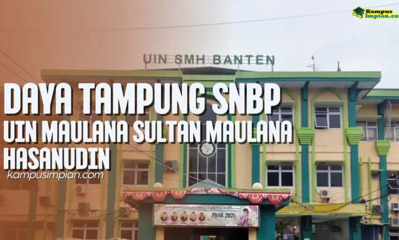 Daya Tampung SNBP UIN Sultan Maulana Hasanuddin dan Peminatnya 2025 - 2026