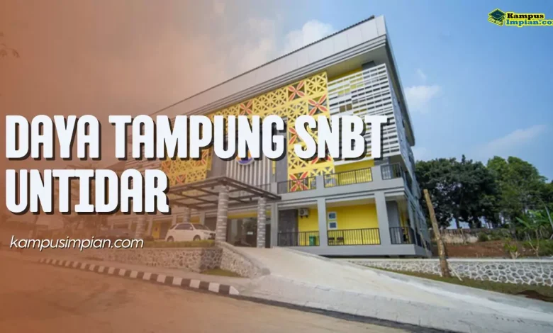 Daya Tampung SNBT UNTIDAR dan Peminatnya 2025 - 2026